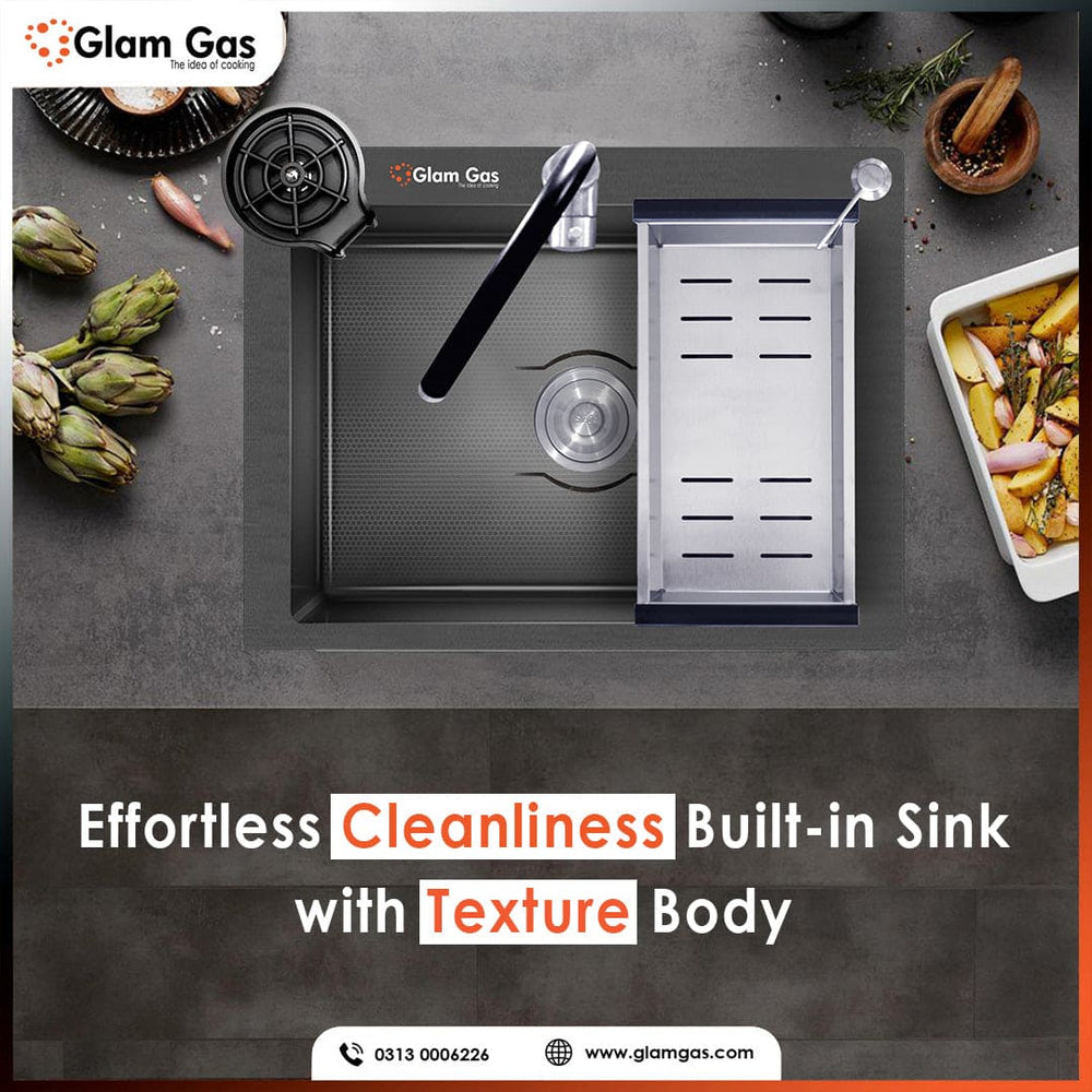 Built-In Sink for Your Kitchen | Stylish & Multifunctional – Glam Gas