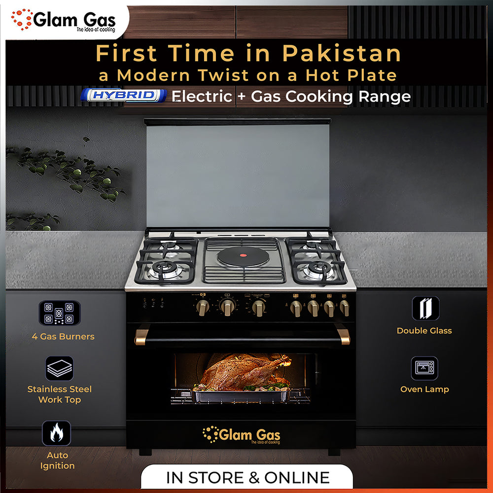 Cooking Ranges – Gas & Electric Kitchen Stoves in Pakistan | Glam Gas