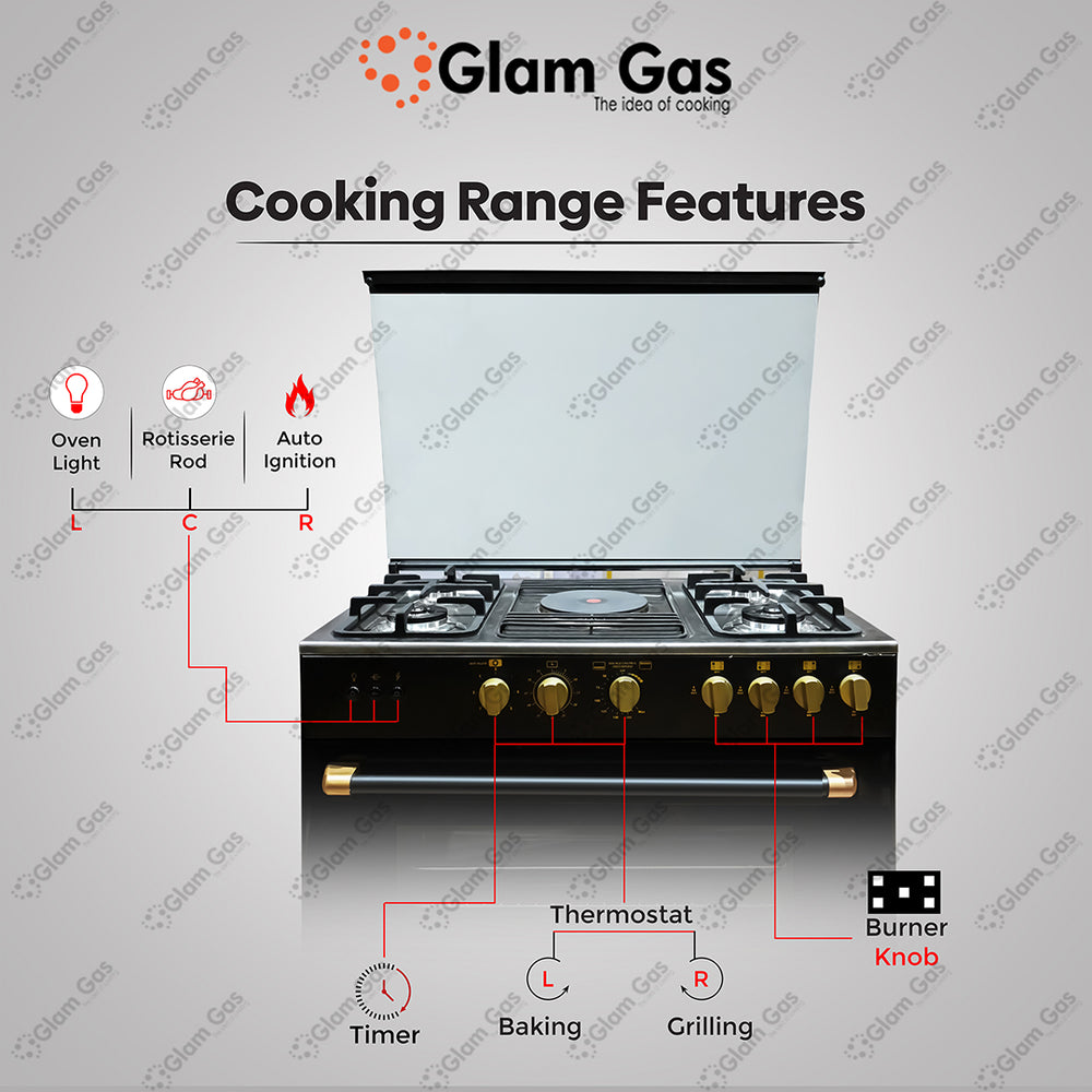 Cooking Ranges – Gas & Electric Kitchen Stoves in Pakistan | Glam Gas