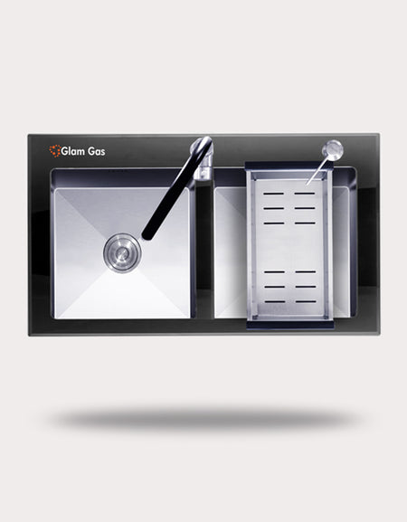 Glam Gas Built-In Sink for Your Kitchen | Stylish & Multifunctional